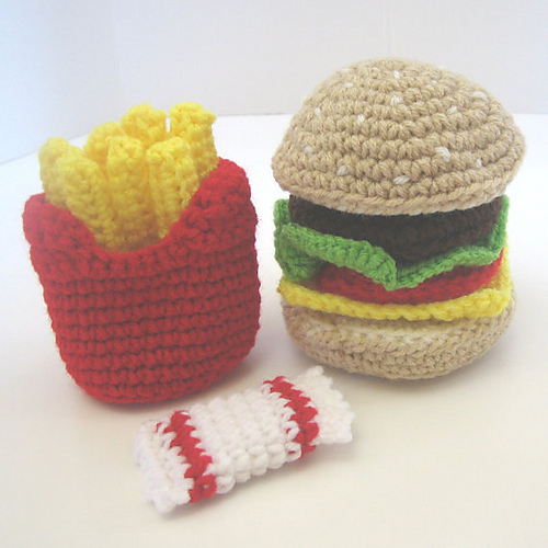 Ravelry: Happy Meal pattern by CraftyAnna