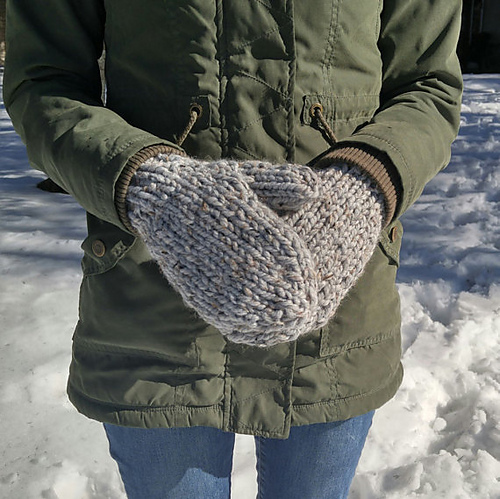 Ravelry: Simple Chunky Knit Mittens pattern by Stephanie Miller