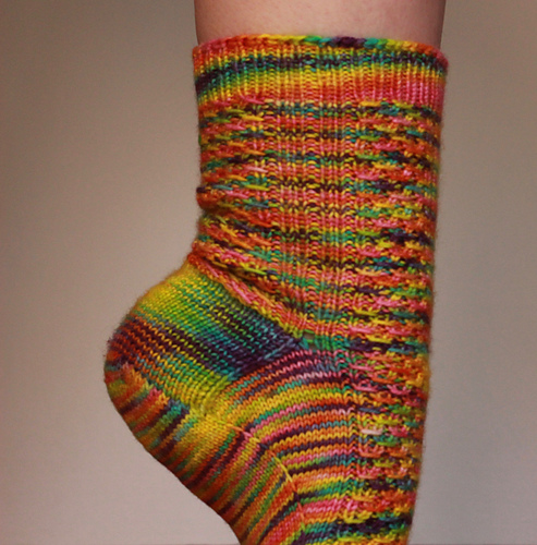 Ravelry: Like Froot Loops on a Hot Dog pattern by Allison Janocha