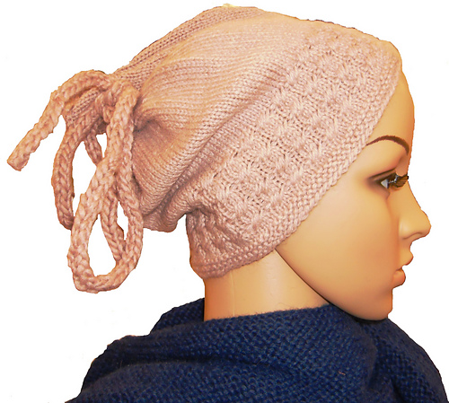 Ravelry: Hat and Finger Gloves Rose Champagne pattern by Claudia Finlay