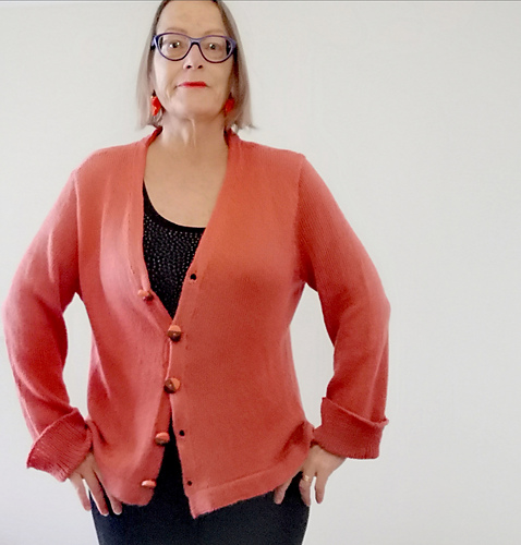 Ravelry: Casual Cardigan pattern by Claudia Finlay
