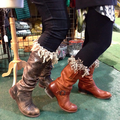 Ravelry: Wildling Boot Cuffs pattern by Larc Handcrafts