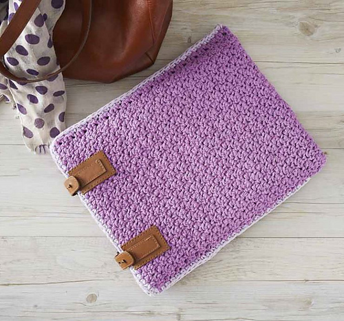 Ravelry: Laptop Cover pattern by Rebekah Desloge