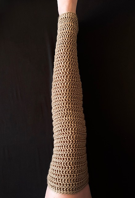 Ravelry: Basic Thigh-High Boot Covers pattern by Heather Michelle Binkley