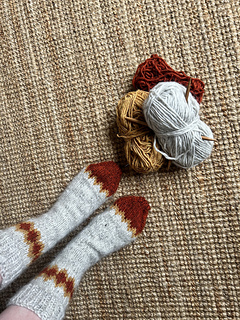 Ravelry: The Cozy Cabin Socks pattern by Bethana Briffett