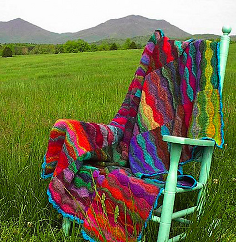 Ravelry: Lizard Ridge pattern by Laura Aylor