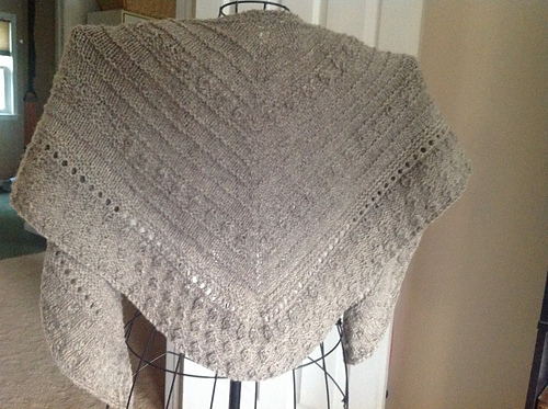 Ravelry: Whispering Island Shawl pattern by Helen Stewart