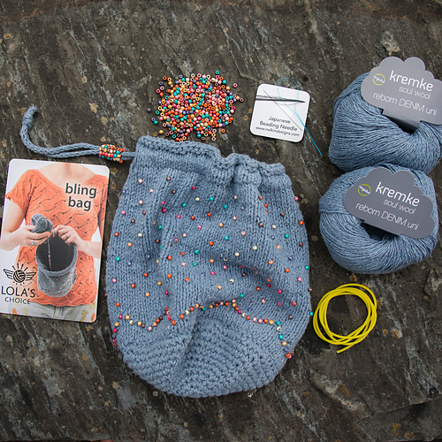 Ravelry: Bling Bag pattern by Laura Nelkin