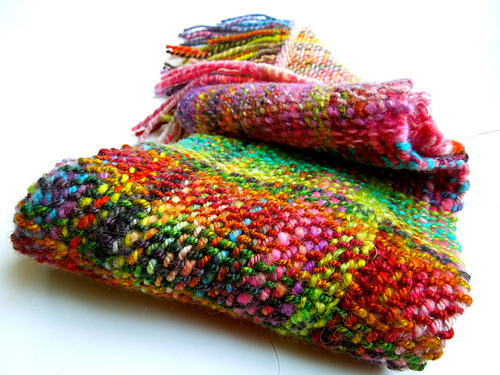 Ravelry: LauraSpinner's Rainbow Sprinkles Scarf