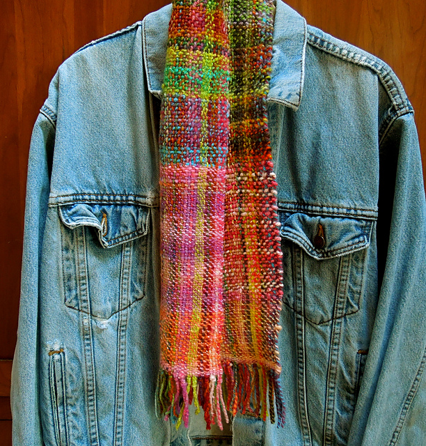 Ravelry: LauraSpinner's Rainbow Sprinkles Scarf