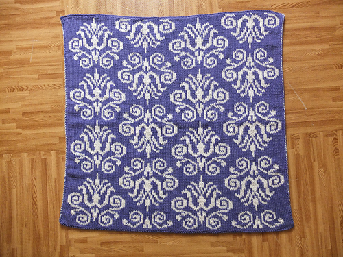 Ravelry: Kelmscott Throw pattern by Ann McDonald Kelly