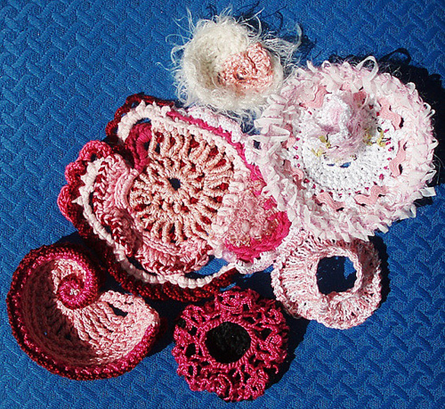 Ravelry: Lauragais' Pink Project Prudence Mapstone