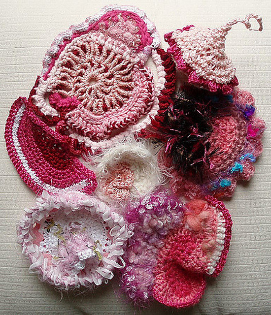 Ravelry: Lauragais' Pink Project Prudence Mapstone