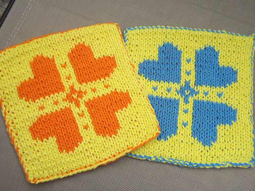 Ravelry: Double Knit Potholder pattern by Lauras Knits