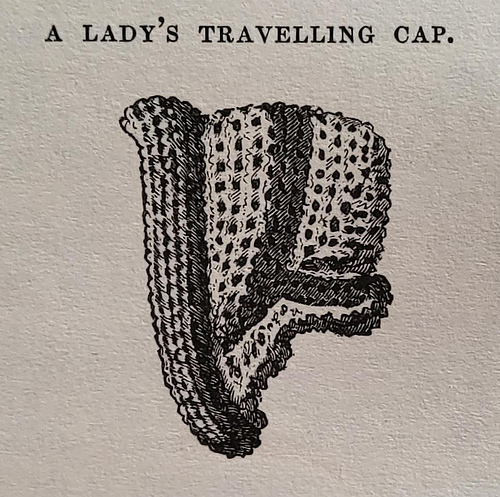 Ravelry: Victorian Lady's Traveling Cap (1846) pattern by Laura Bain