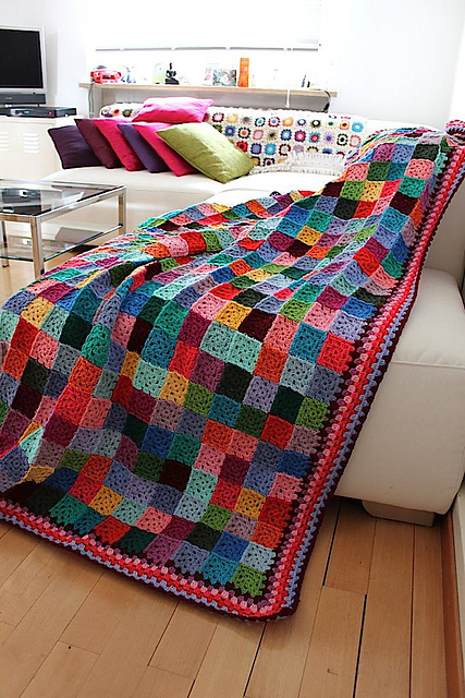 Ravelry: Laureus' patchwork granny squares