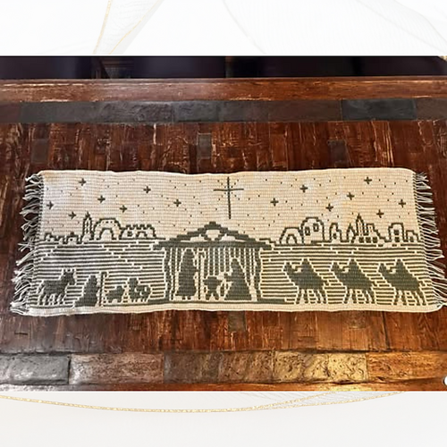 Ravelry: Nativity Mosaic Table Runner pattern by Lynette Kosar