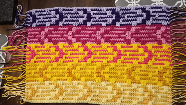 Ravelry: Dreamy Sunset Sky pattern by Lynette Kosar