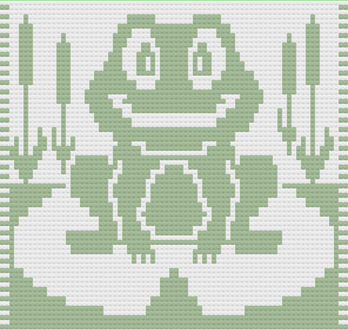 Ravelry: Jasmine Frog Mosaic pattern by Lynette Kosar