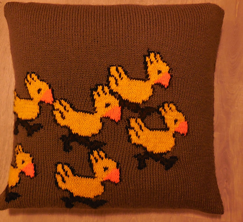 Ravelry: Chocobo Pillow Final Fantasy pattern by Simone B