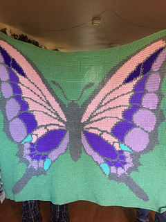 Ravelry: Leafmotif's Butterfly Afghan