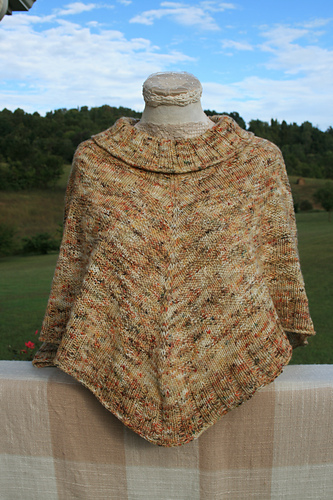 Ravelry: Mountain Side Poncho pattern by Leedra Scott