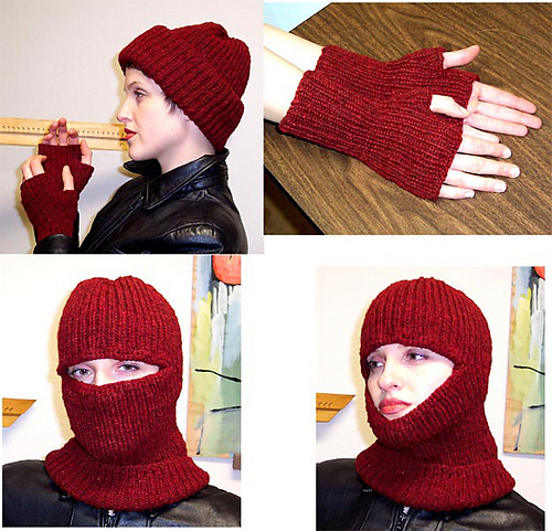 Ravelry: Mutt Hat and Mutt Mitts pattern by Leef Bloomenstiel