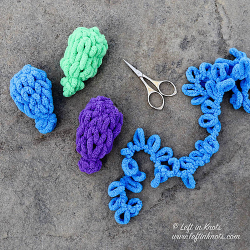 Ravelry: Finger Knit Water Balloons pattern by Megan Meyer