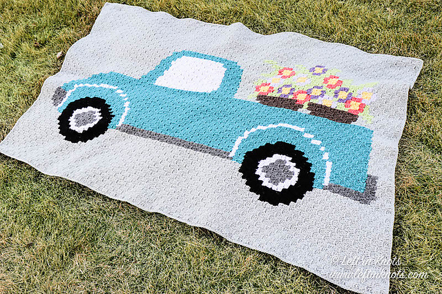 Ravelry: Flower Truck C2C Blanket pattern by Megan Meyer