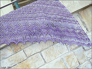 Ravelry: Leigh's Swallowtail Shawl