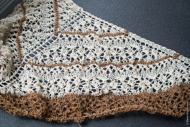 Ravelry: lenartonline's Islandic shawl from the Cathare people