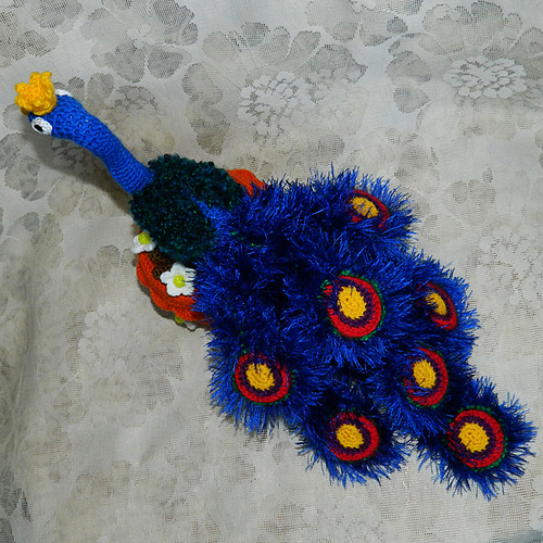 Ravelry: Amigurumi bird. Royal Peacock pattern by Elena Pichugina