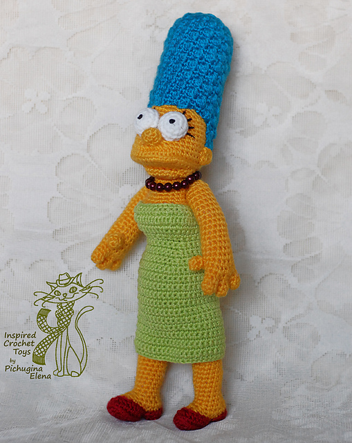 Ravelry: Marge Simpson pattern by Elena Pichugina