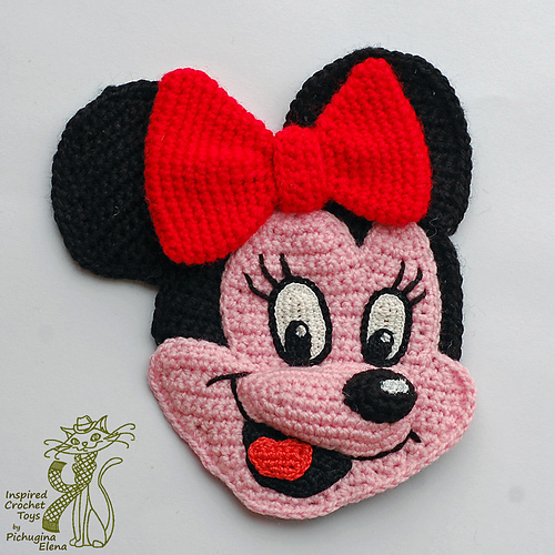 Ravelry: Charming Mouse Applique pattern by Elena Pichugina