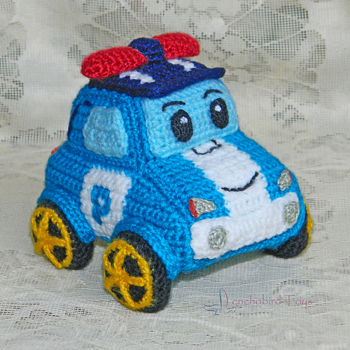 Ravelry: Poli Robocar Amigurumi Car pattern by Elena Pichugina