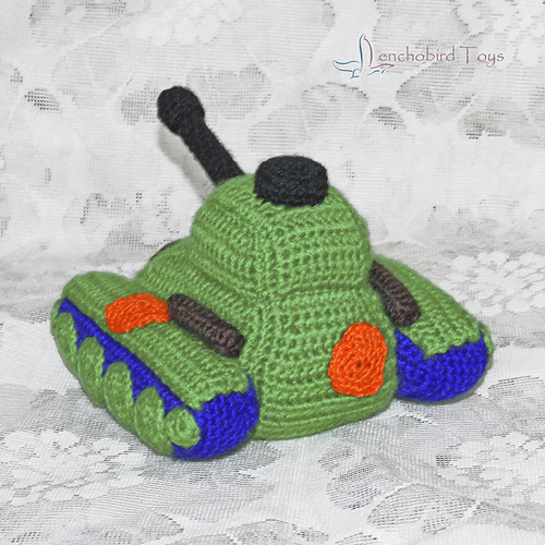 Ravelry: Little Toy Panzer Tank pattern by Elena Pichugina