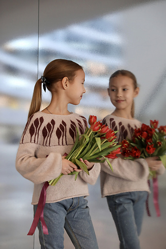 Ravelry: Flower Buds Sweater pattern by Lyudmila Aksenik Old