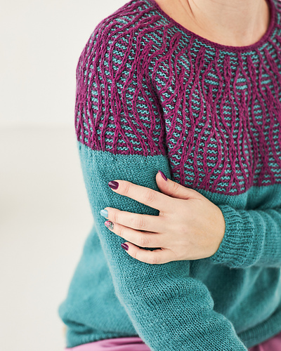 Ravelry: Rose Window Sweater pattern by Lyudmila Aksenik Old
