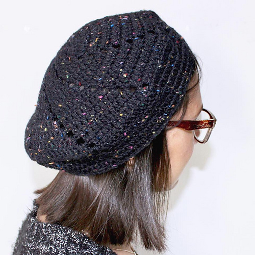 Ravelry: Easy Crochet Beret pattern by LenyseaCrochet