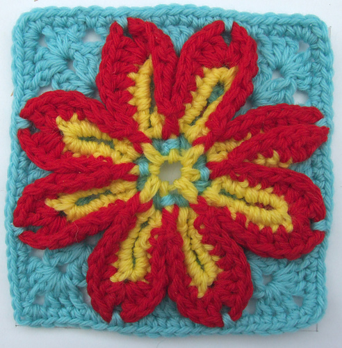 Ravelry: Flame Flower pattern by Leonie Morgan