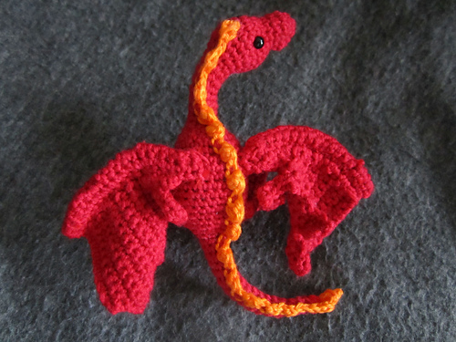 Ravelry: Little Wyvern (Dragon) pattern by Lepida Amaratha