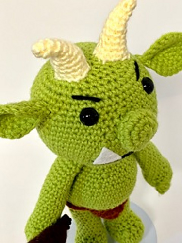 Ravelry: Gruesome Ogre pattern by Brittany Ford