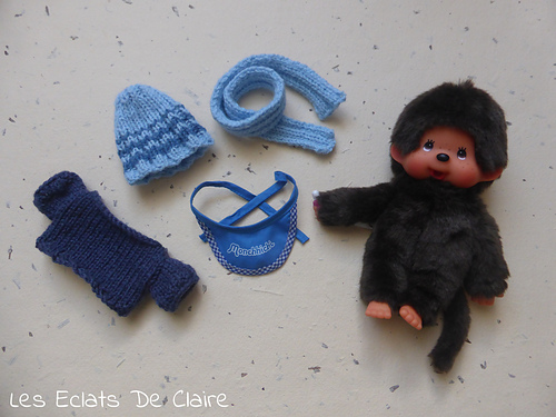 Ravelry: Monchhichi's winter clothes pattern by Les Eclats De Claire