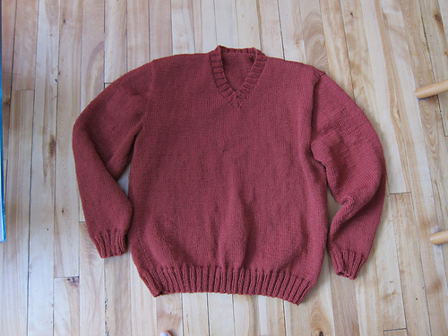 Ravelry: Custom Classic Pullover pattern by Lion Brand Yarn