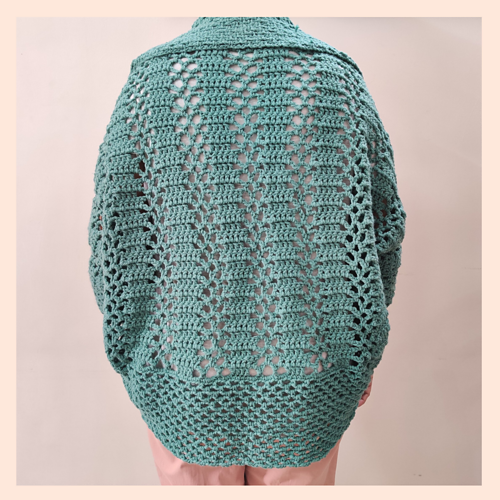 Ravelry: Lacily Cocoon Cardigan pattern by Akita Daga