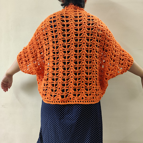 Ravelry: Sunshine Cocoon Shrug pattern by Akita Daga