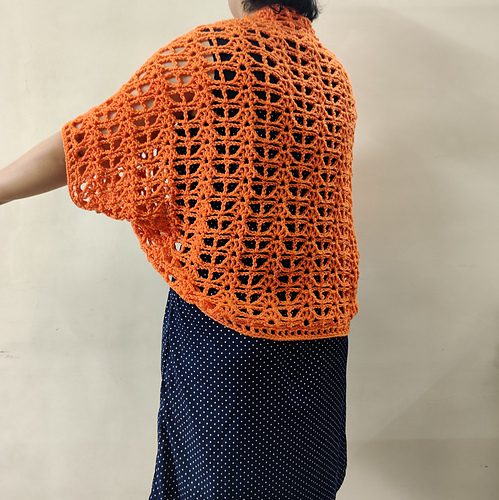 Ravelry: Sunshine Cocoon Shrug pattern by Akita Daga