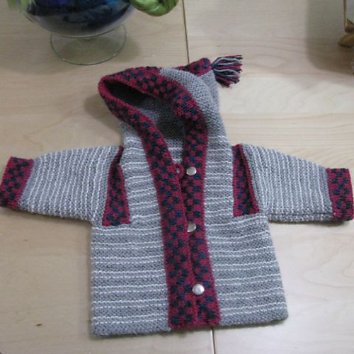 Ravelry: Hooded Jacket for Everybody pattern by Martha Marques