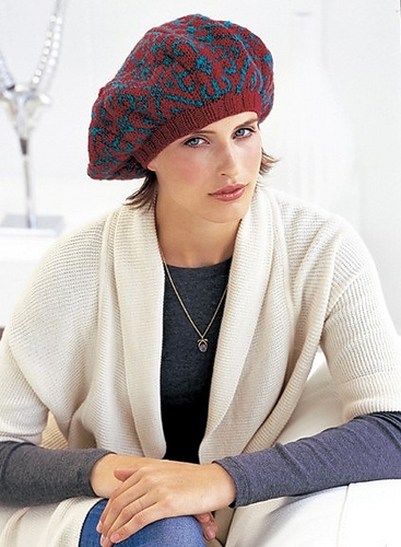 Ravelry: #18 Fair Isle Tam pattern by Anne Featonby