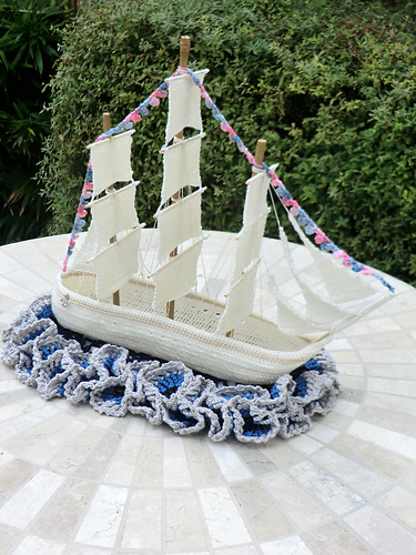 Ravelry: Summer Sailing Ship pattern by Life of Ply